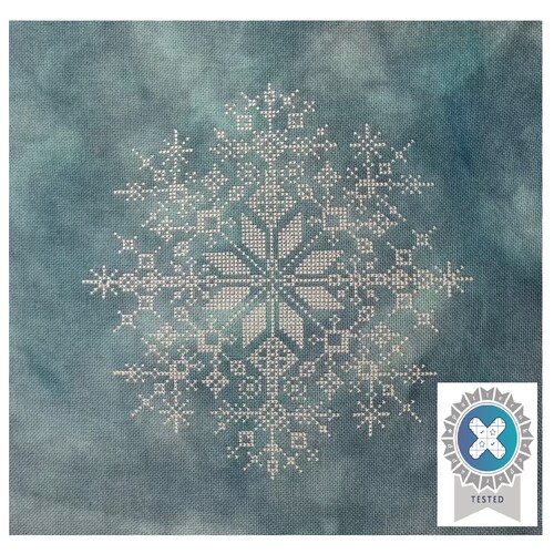 Winter Snowflake Cross Stitch Pattern - Etsy