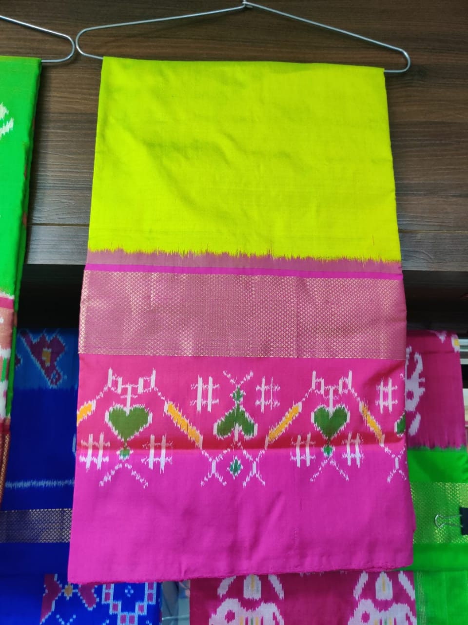 Pure Ikkat Silk Saree Ikkat Handloom Pattu Saree Ikkat - Etsy
