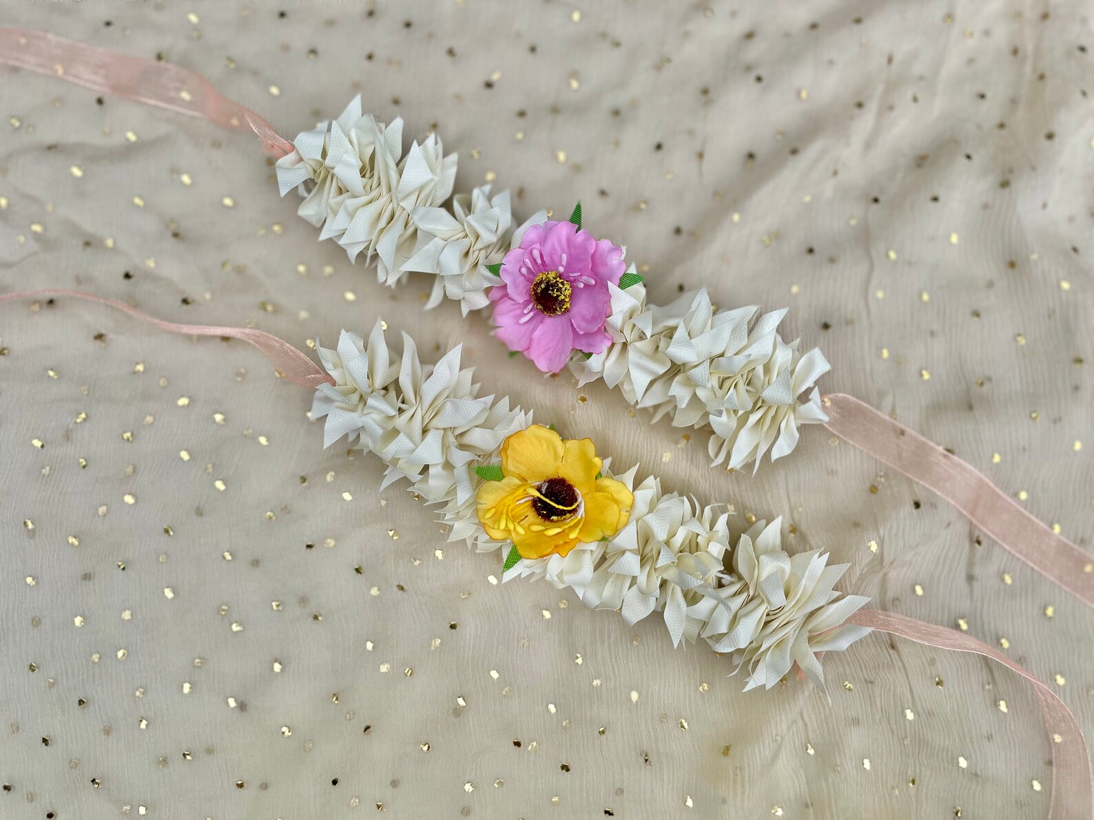 Gajray gajre mehndi decor flower jewelry floral mehndi | Etsy