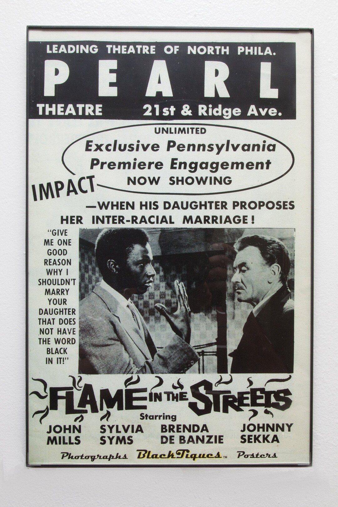 The Original Pearl Theatre Movie Poster 11x17 - Etsy