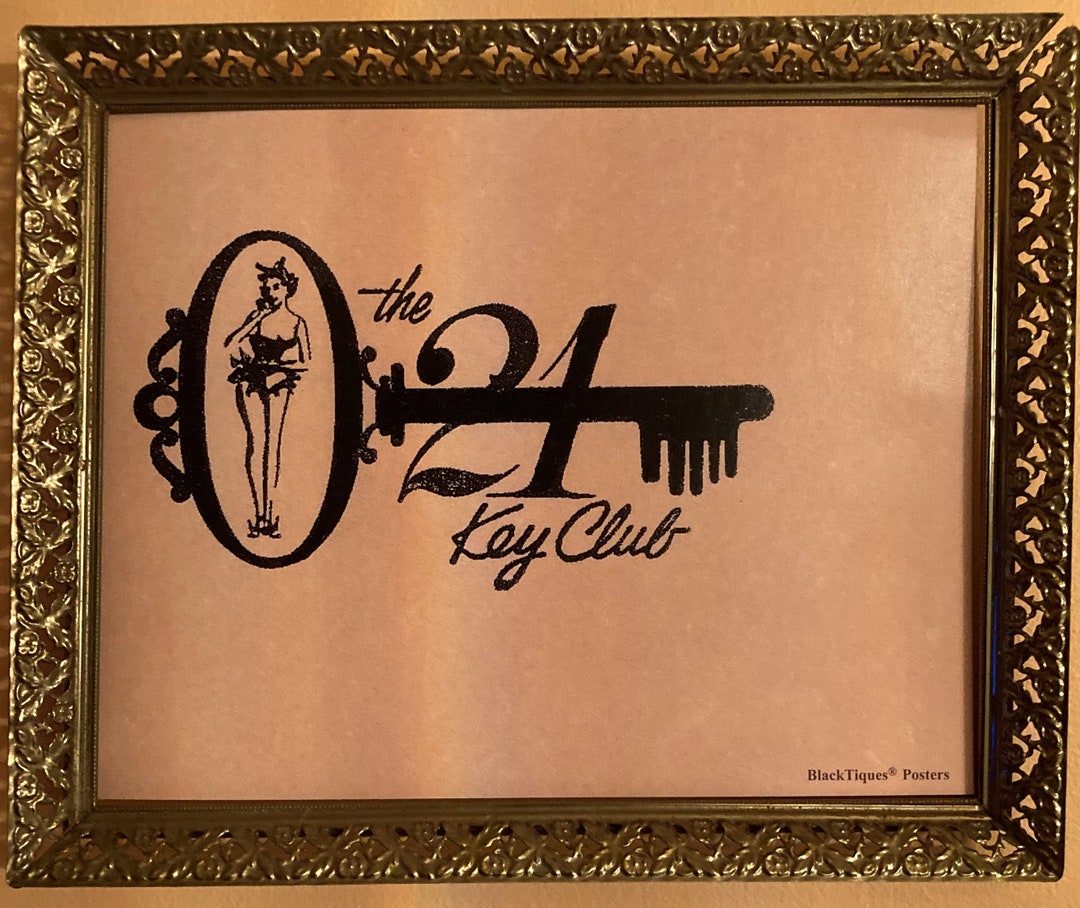 The 21 Key Club 8.5x11 Inch Mini Poster - Etsy