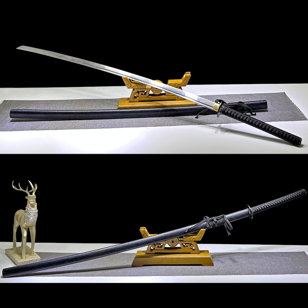 Handicraft Collection，157cm Handmade Katana Sword, Spring Steel, Real ...