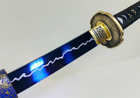 Blue Bladed Katana