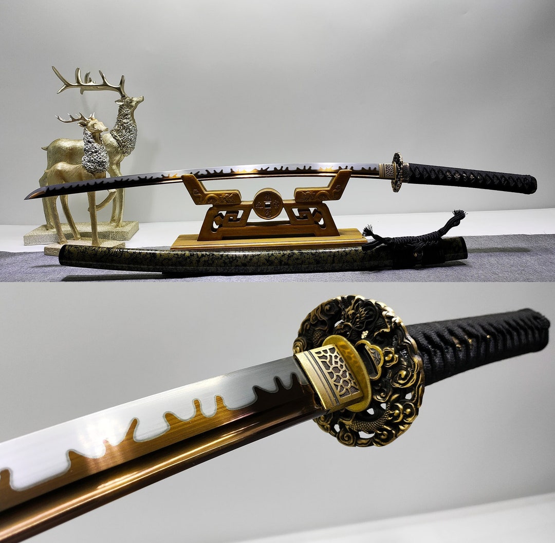 Handicraft Collection，hand-made Katana, High-performance Spring Steel ...