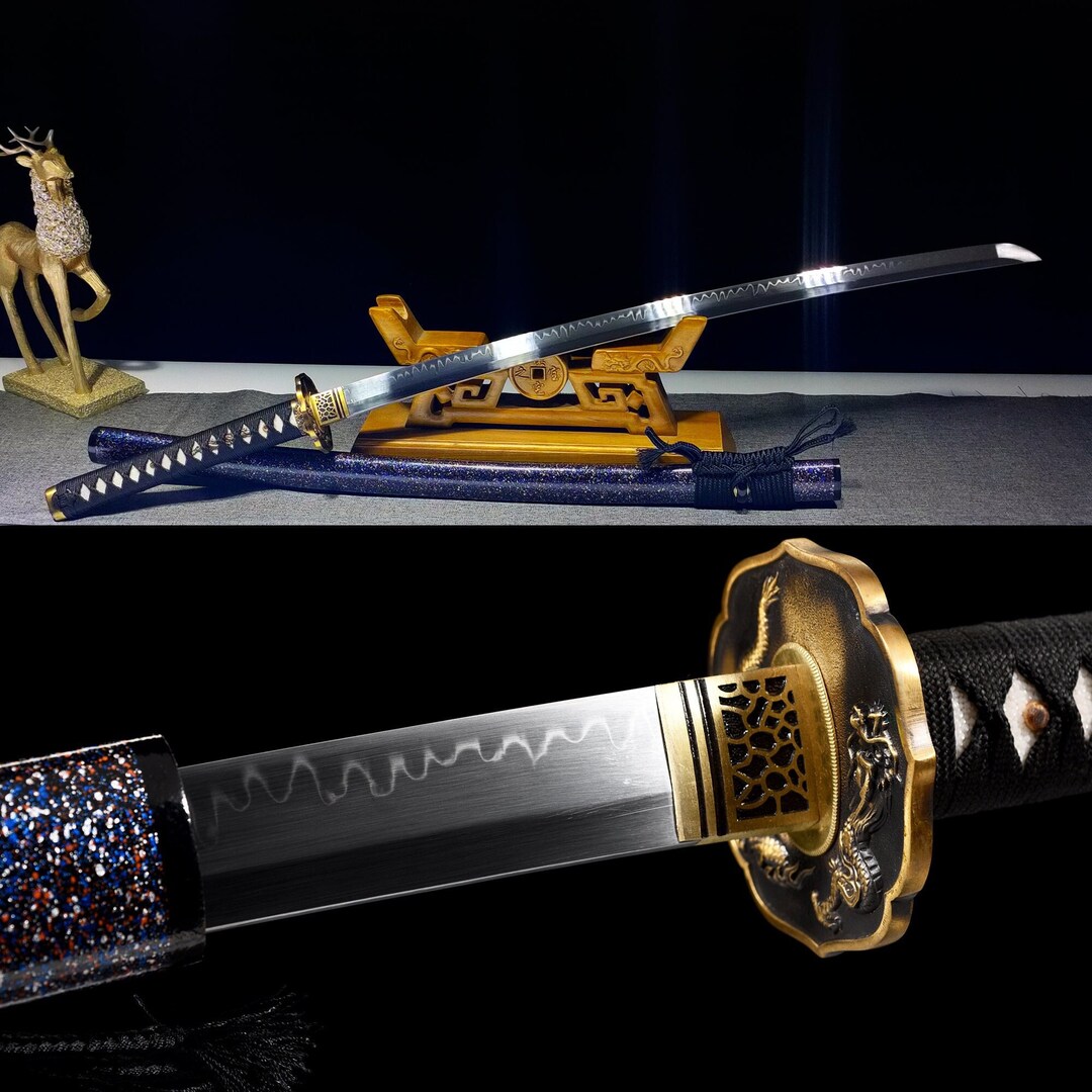 Handicraft Collectionburning Blade, Handcrafted Katana, Real Katana ...