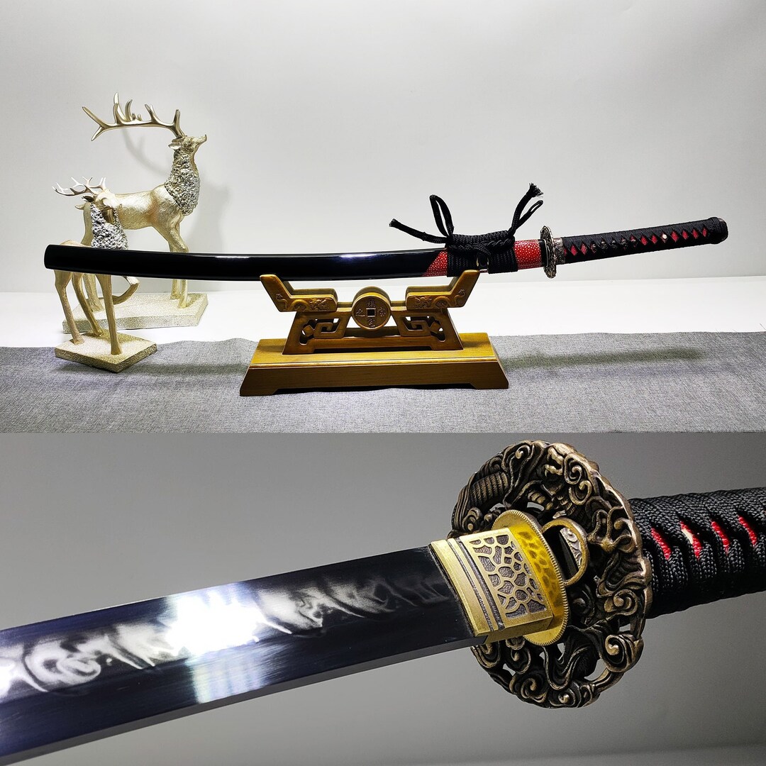 Handicraft Collection，burning Blade, Harmon Katana, Handmade Katana ...