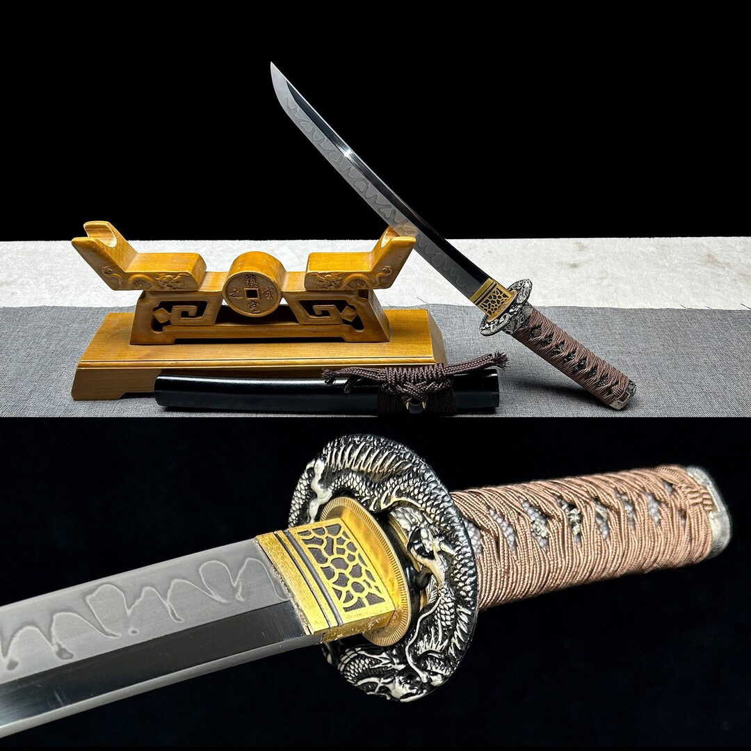 Handicraft Collection，handmade Tanto, Real Samurai Sword, Burning Blade ...