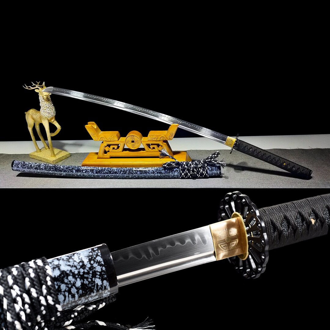 Handicraft Collection，handcrafted Katana Sword, Burning Blade, Real ...