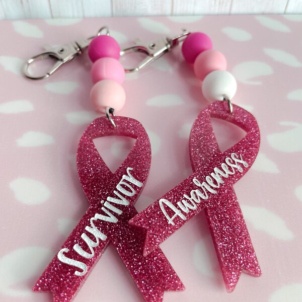 Cancer Keychain - Etsy