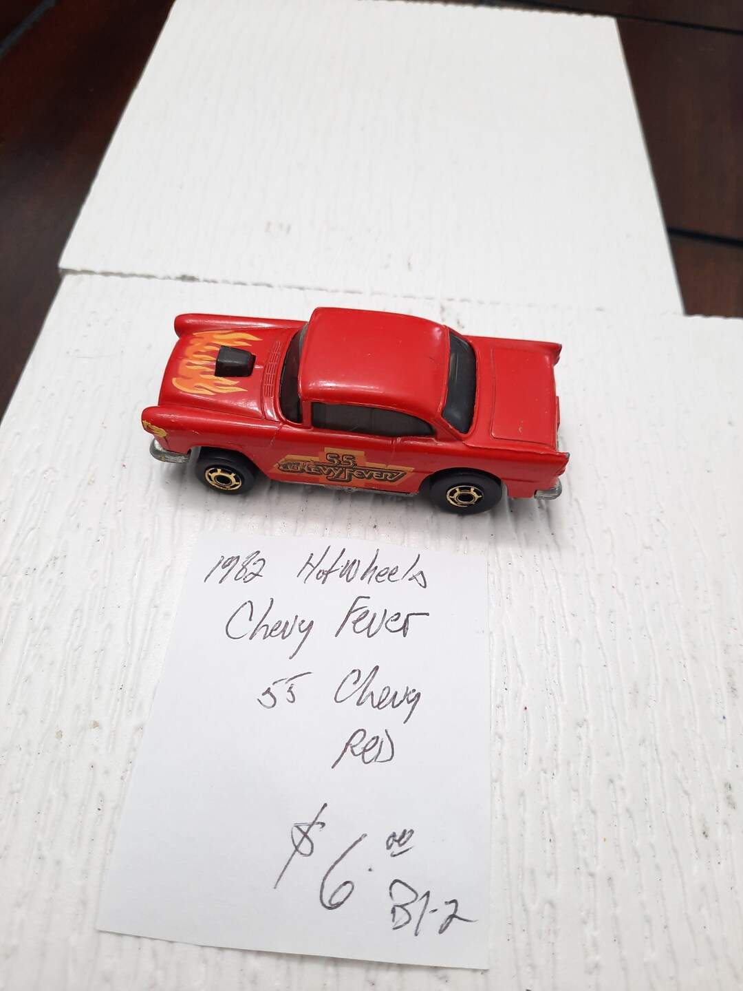 1982 Hot Wheels Chevy Fever 55 Chevy Red - Etsy