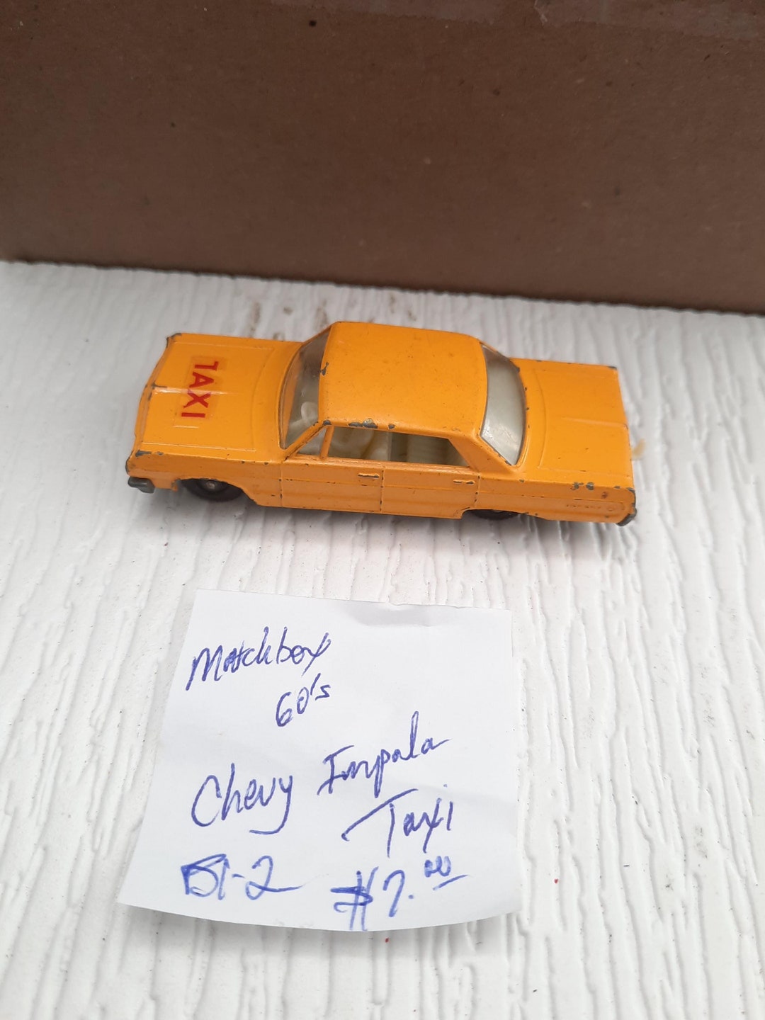 Matchbox 60's Chevy Impala Taxi - Etsy