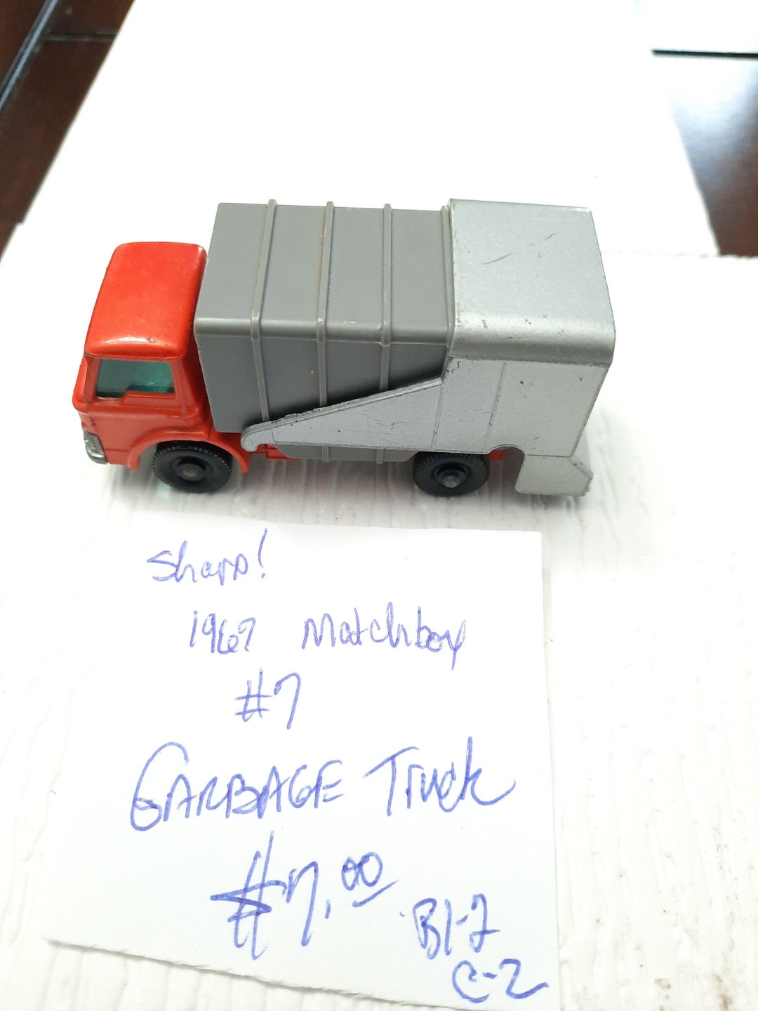 Sharp! 1967 Matchbox #7 Garbage Truck. SALE! 5 Bucks! - Etsy