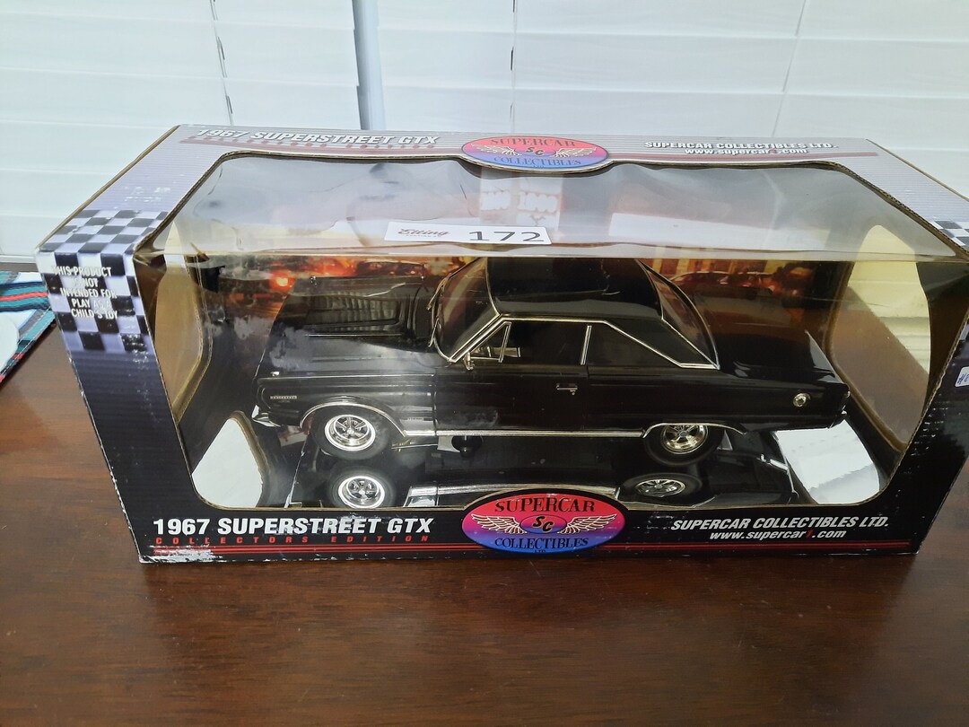 1967 Superstreet GTX, Supercar Collectibles, 1:18 Scale Diecast, IN BOX ...