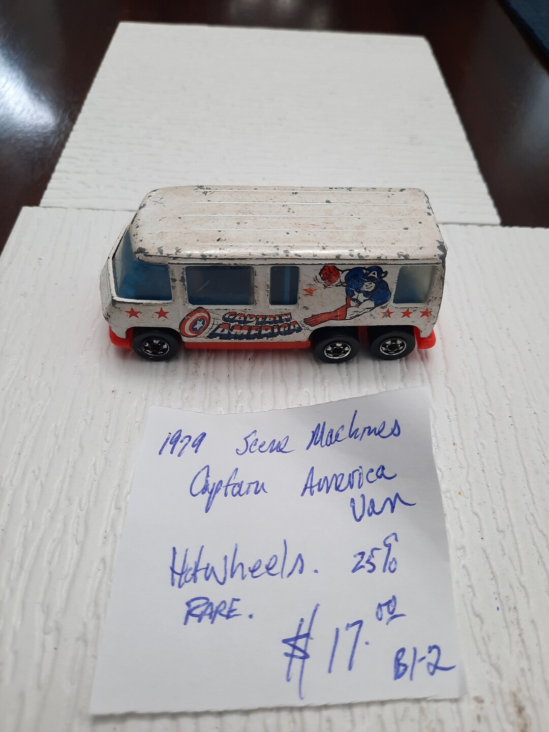 1979 Scene Machines Captain America Van Hot Wheels 25% Rare! - Etsy