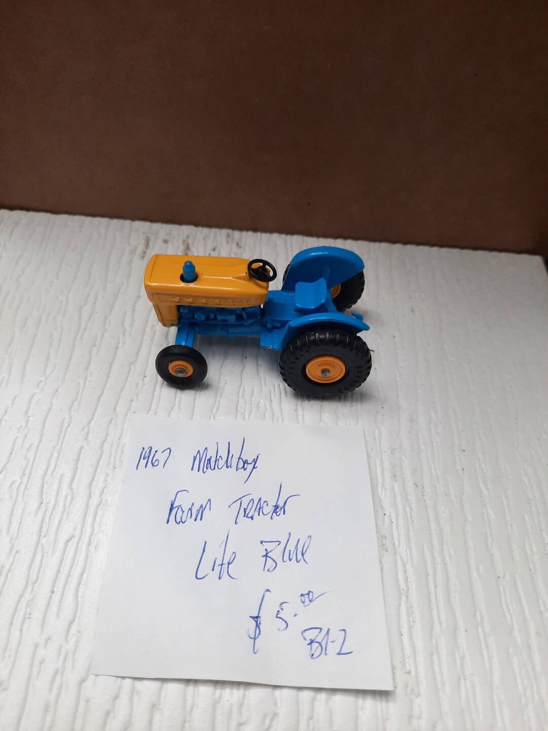 1967 Matchbox Farm Tractor Light Blue - Etsy