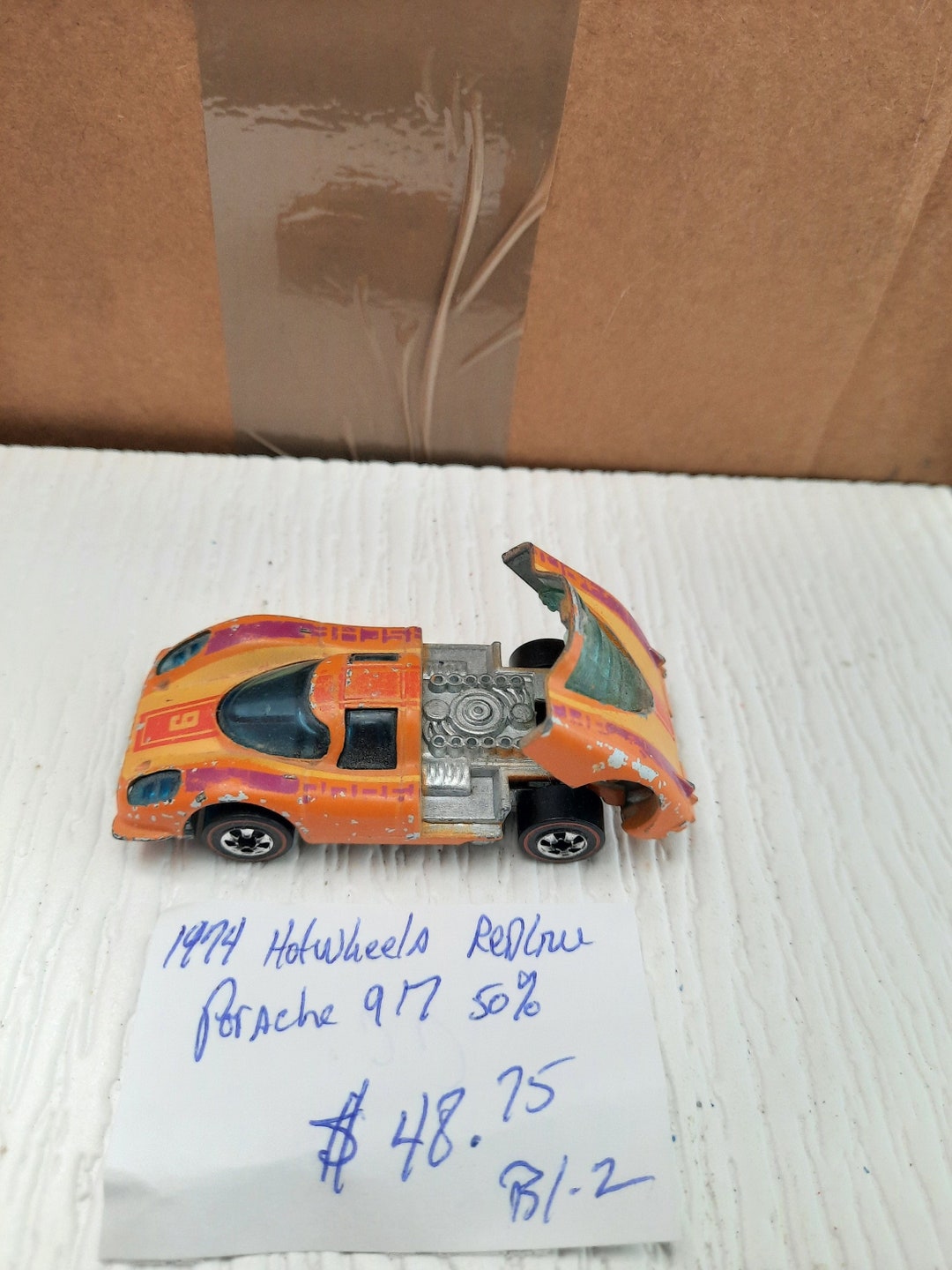 1974 Hot Wheels Redline Porsche 917 50% - Etsy
