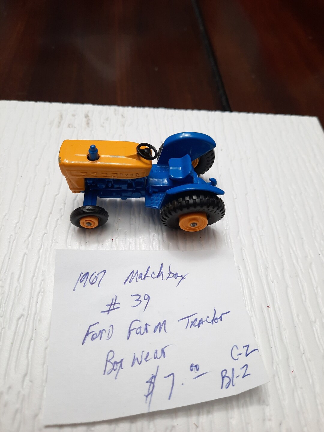 1967 Matchbox 39 Ford Farm Tractor Box Wear - Etsy