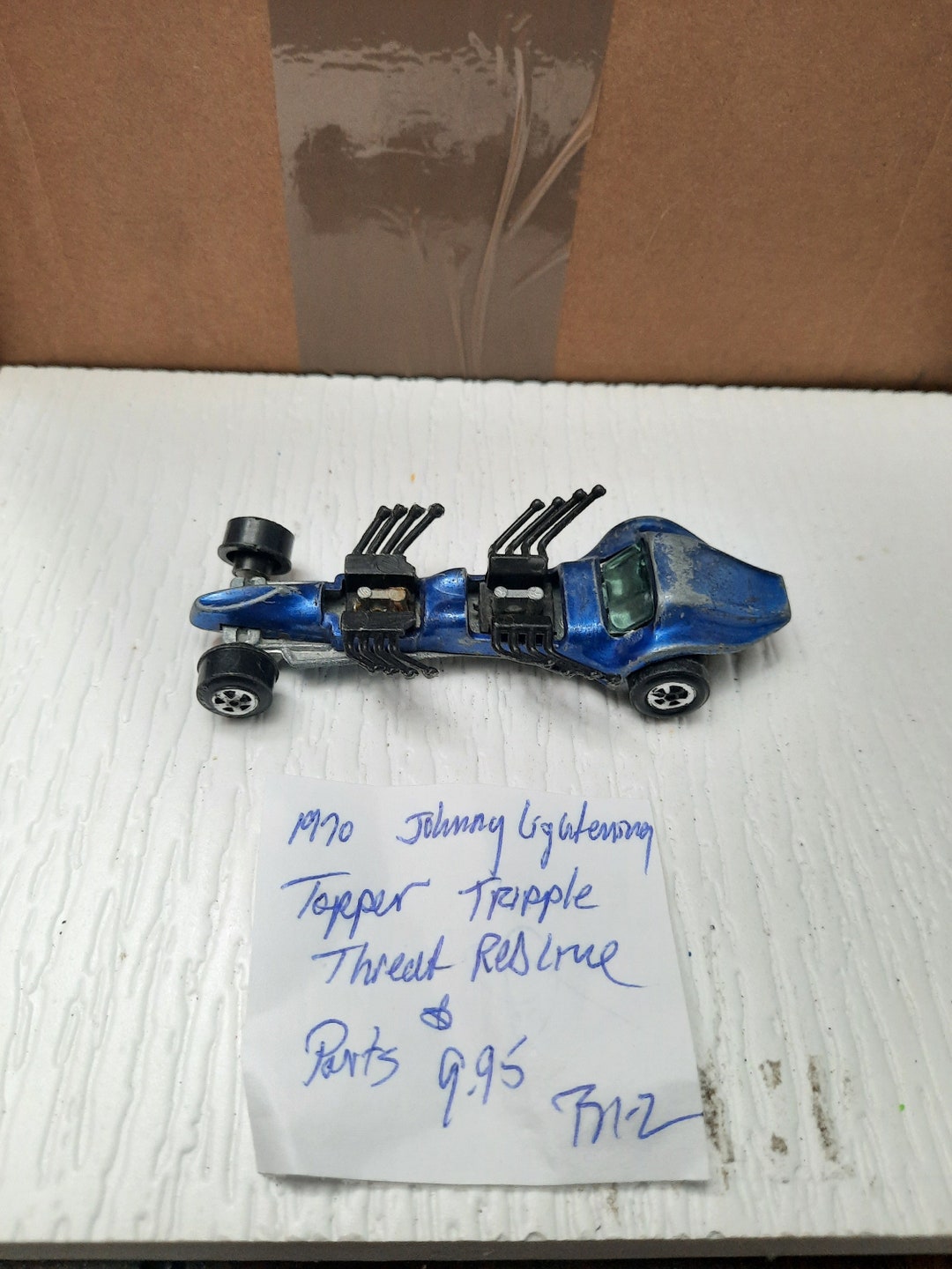 1970 Johnny Lightning Topper Triple Threat Redline Parts - Etsy