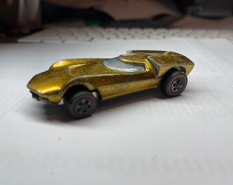 Hot Wheels Redline Gold - Etsy
