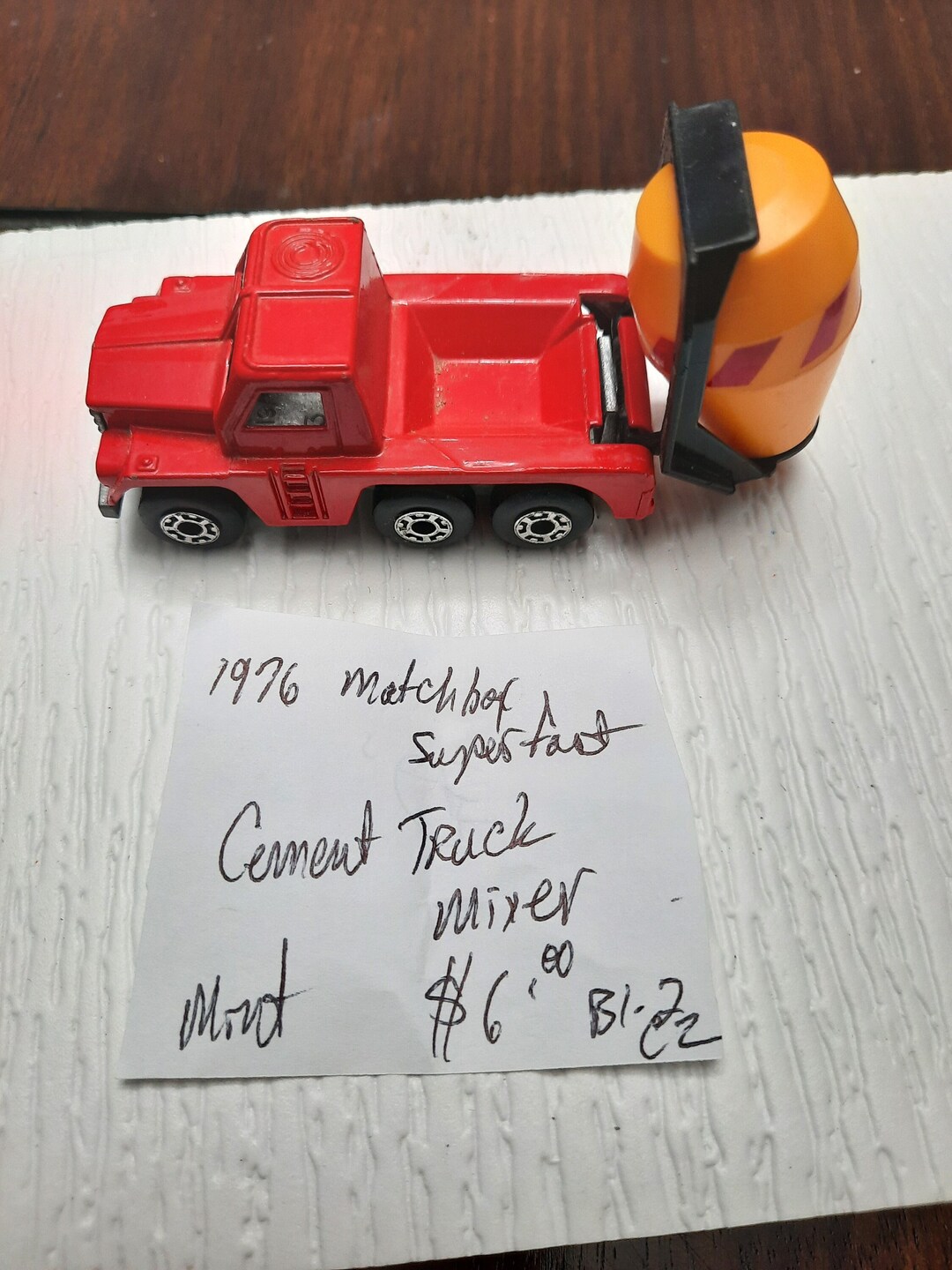 1976 Matchbox Superfast Cement Truck Mixer Mint - Etsy