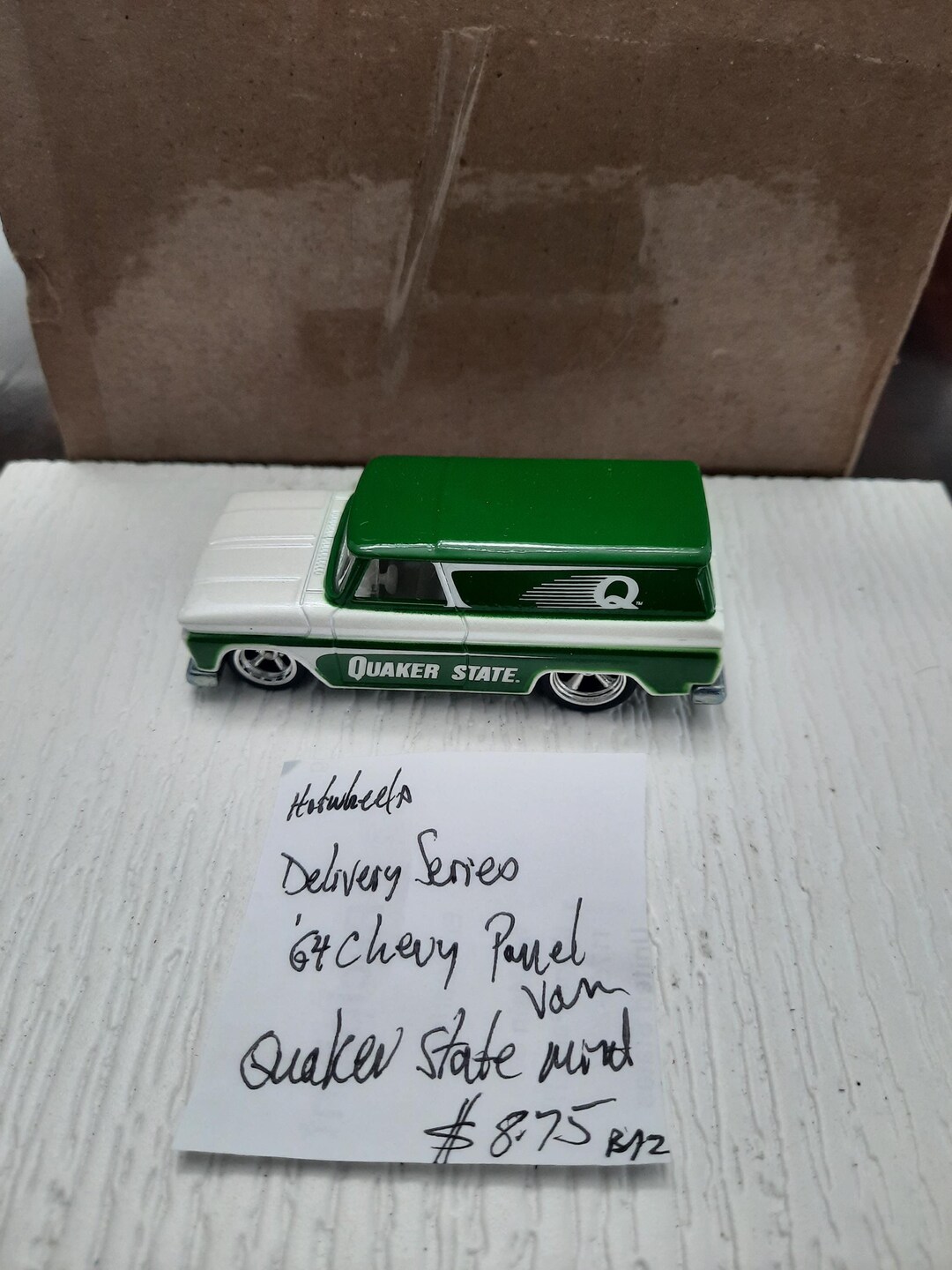 Hot Wheels Delivery Series 64 Chevy Panel Van Quaker State Mint - Etsy