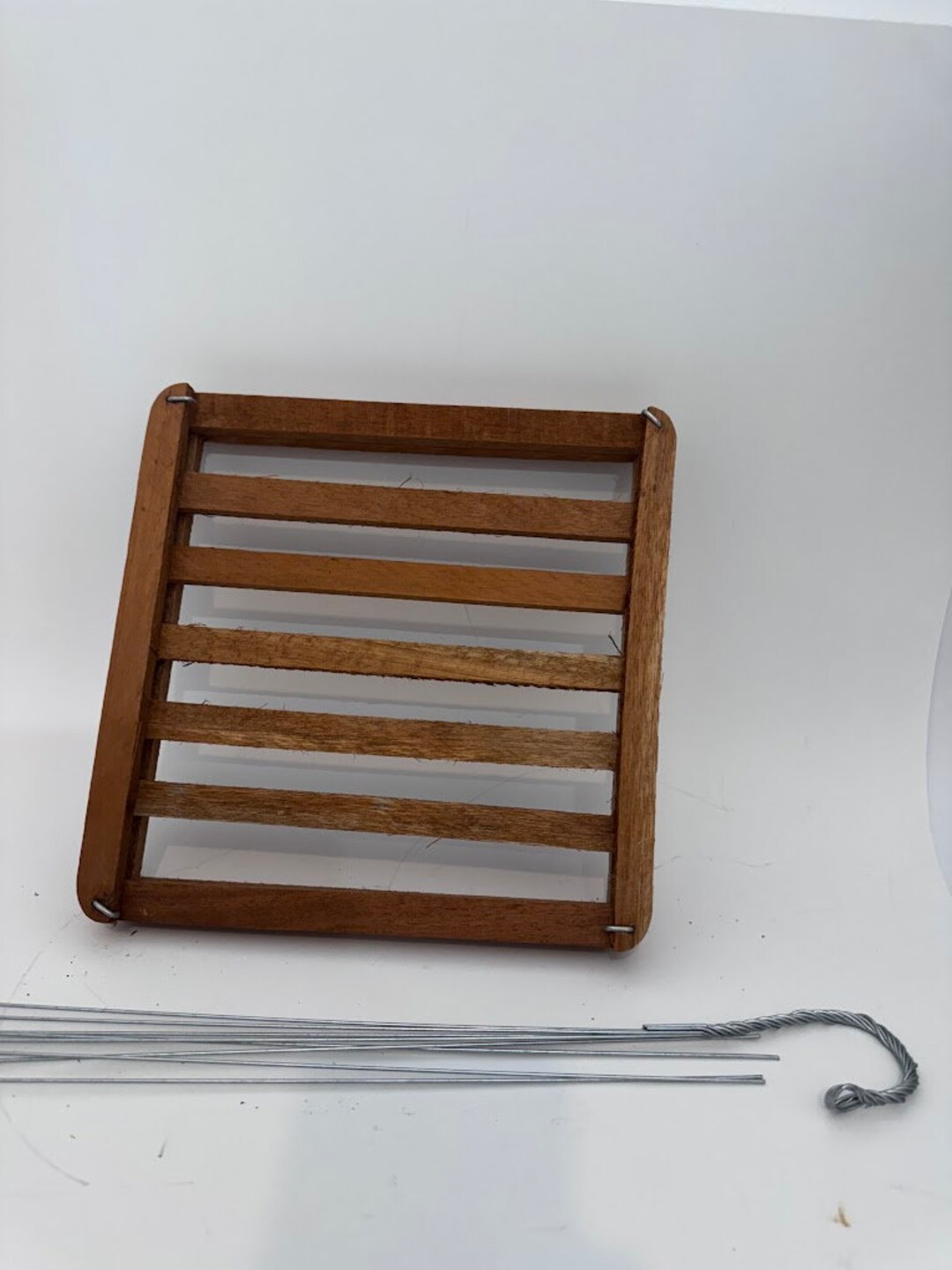 TWO 8 Vanda Plaques With 30 4 Wire Hanger FREE SHIP Real Cedar Wood ...