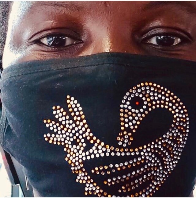 Identity Rhinestones Adinkra Symbols Face Masks - Etsy