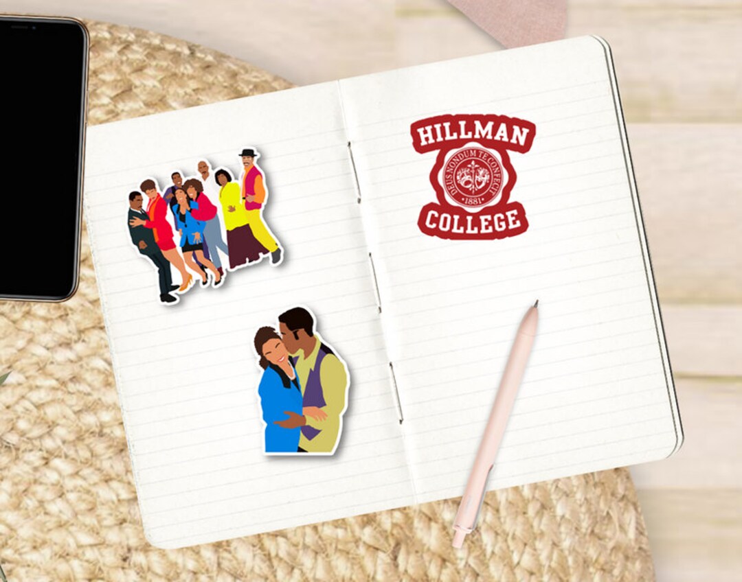 Classic TV Show Sticker Pack | Vinyl Die Cut Sticker Pack | Waterproof ...