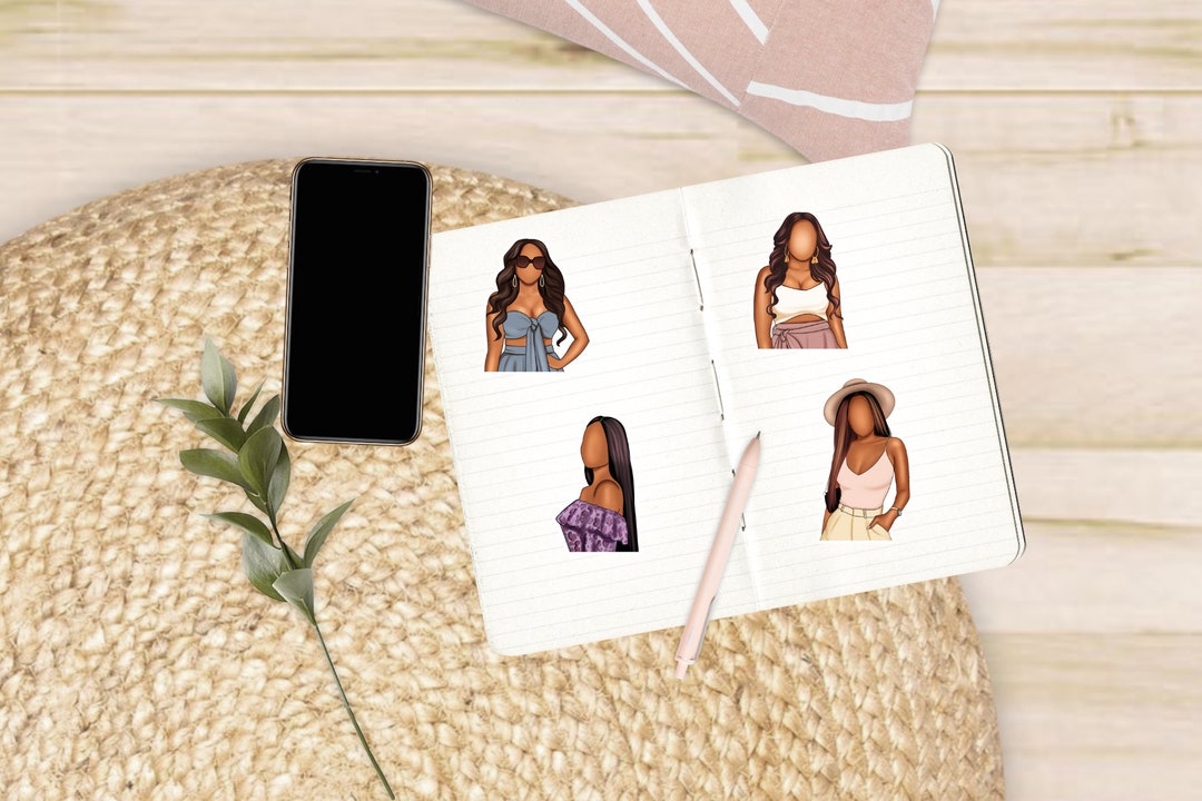 Chic & Fly Sticker Pack | Vinyl Die Cut Sticker Pack | Waterproof | Woman - Etsy