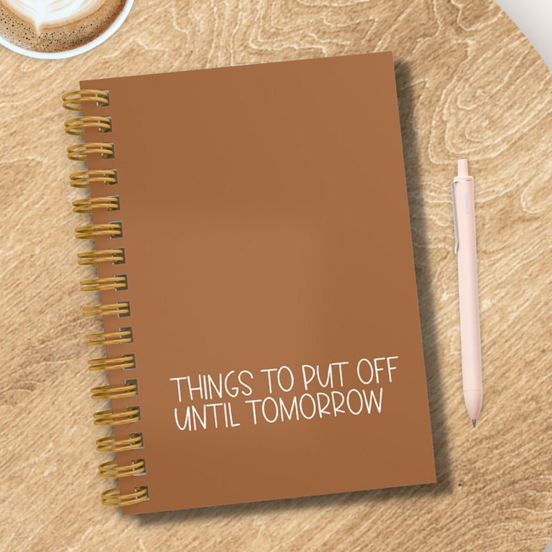 Spiral Checklist Notebook - Etsy