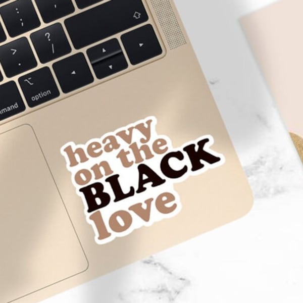 I Love Black People Sticker - Etsy