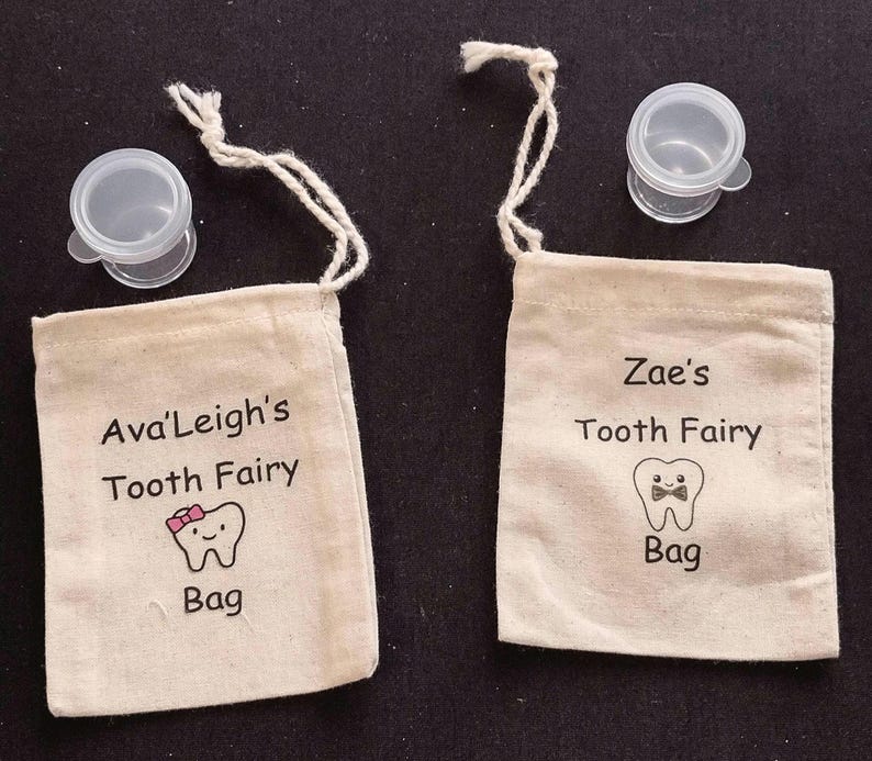 Tooth Fairy Bags-kids Tooth Fairy Bags-custom Tooth Fairy Bag ...