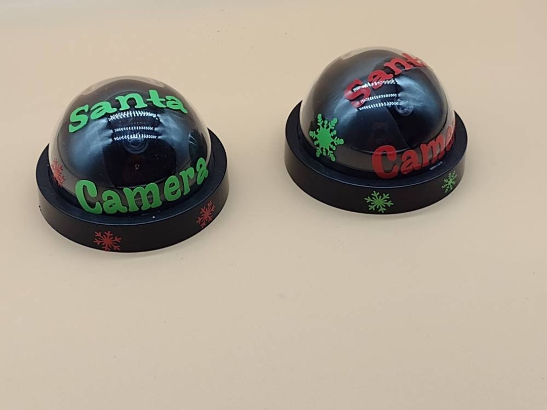 Fake Security Camera Santa Cam-battery Powered Santa Cam-santa Cam ...