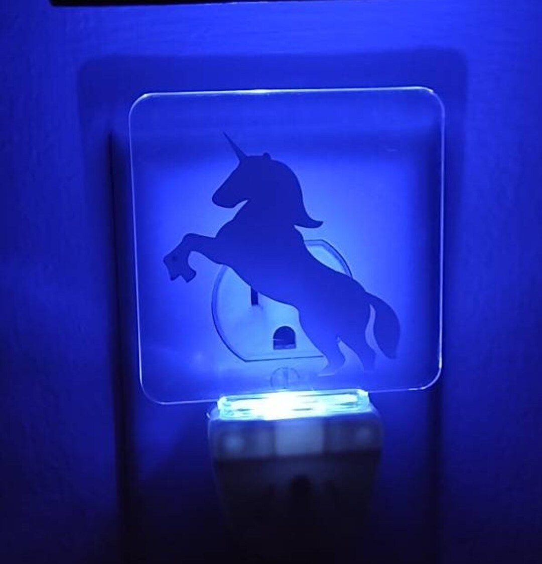 Personalized Night Light-blue Light Night Light-children's Night-custom ...