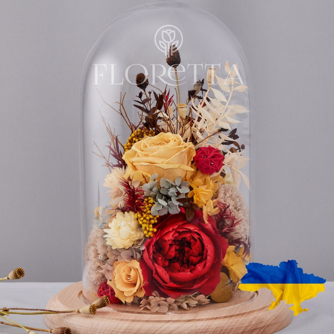Preserved Flowers, Flower Bouquet, Preserved Roses, Eternal Flower ...