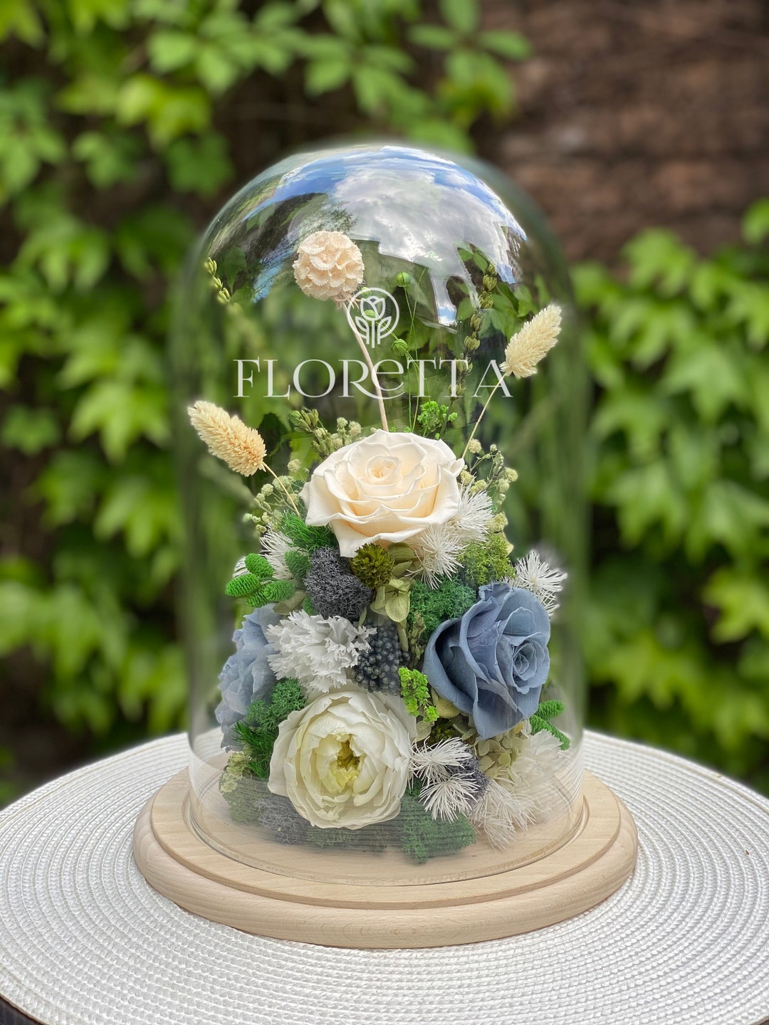 Everlasting Roses / Preserved Roses / Handmade Composition ...