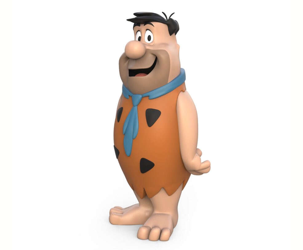 Fred Flintstone 3D Print Model digital File Only - Etsy