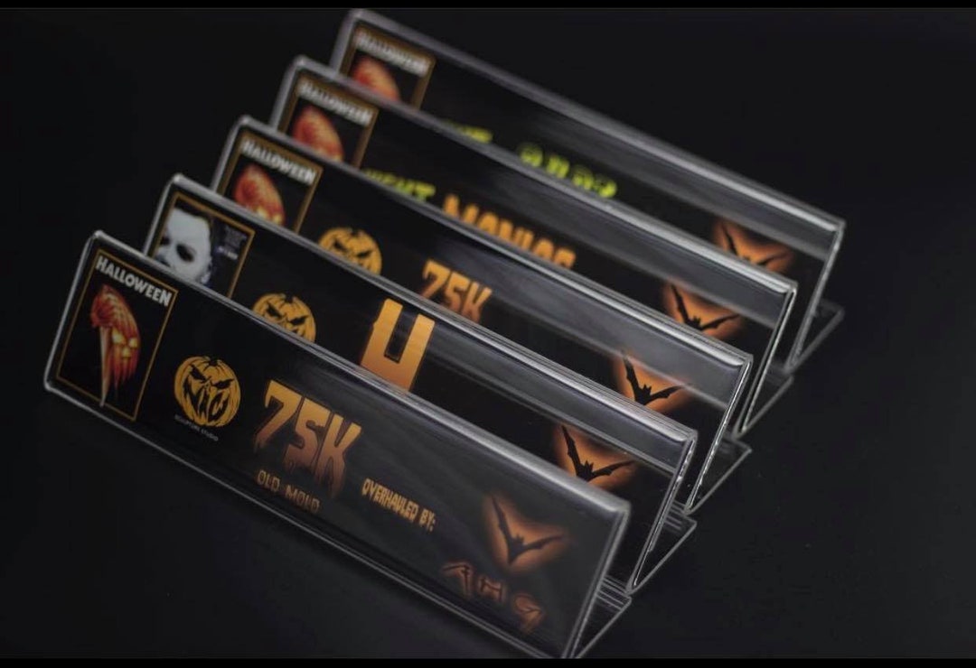 Custom Horror Mask Name Plates - Etsy