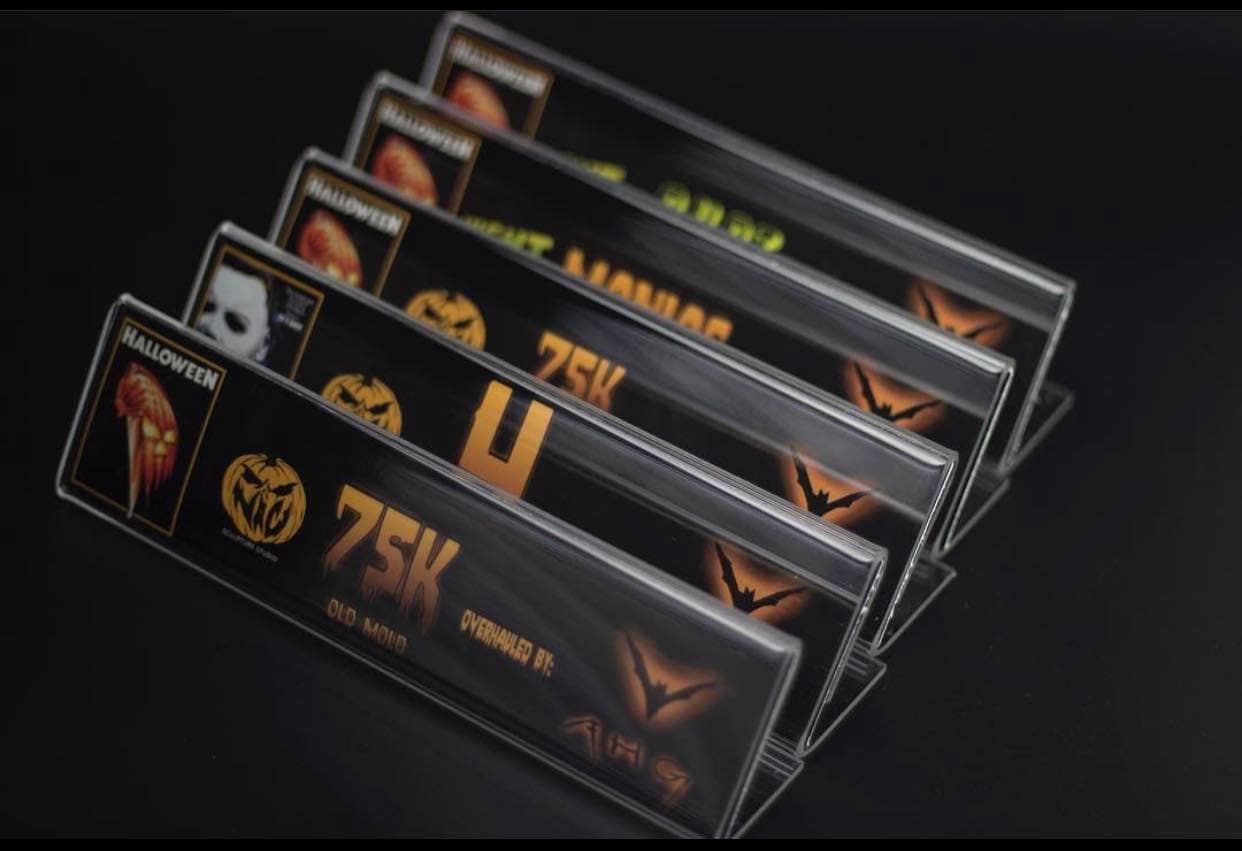 Custom Horror Mask Name Plates - Etsy