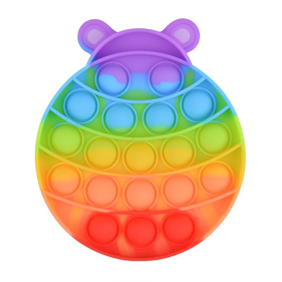 Push It Pop Fidget Pop Spielzeug Toy Bubble Anti Stress Kids | Etsy