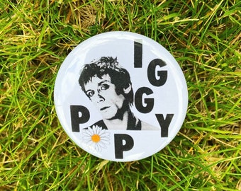 Iggy Pop the Stooges 2.25 Button Keychain James - Etsy