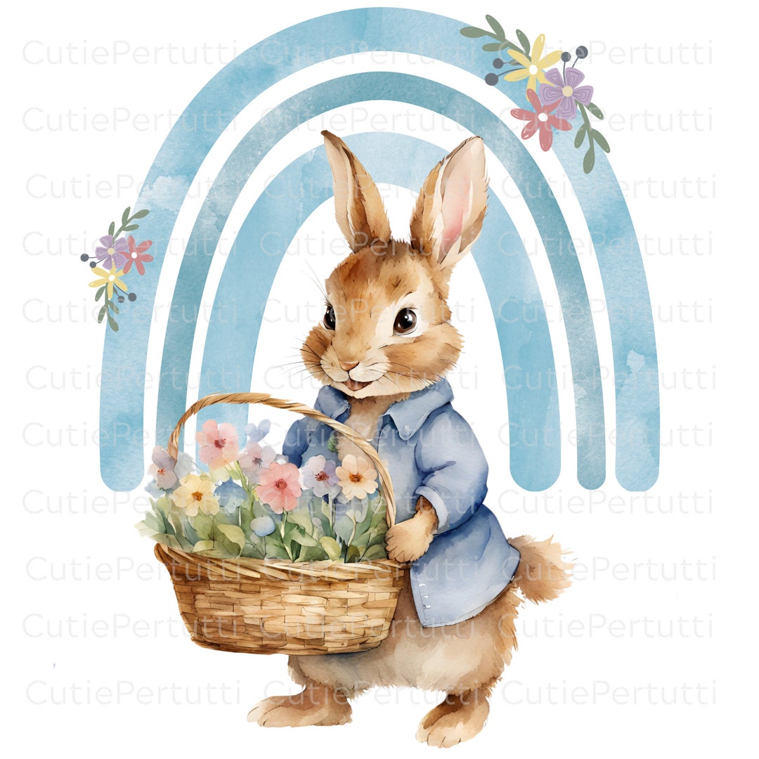 Peter Rabbit PNG Design, Peter Rabbit Sublimation, Peter Rabbit T Shirt ...