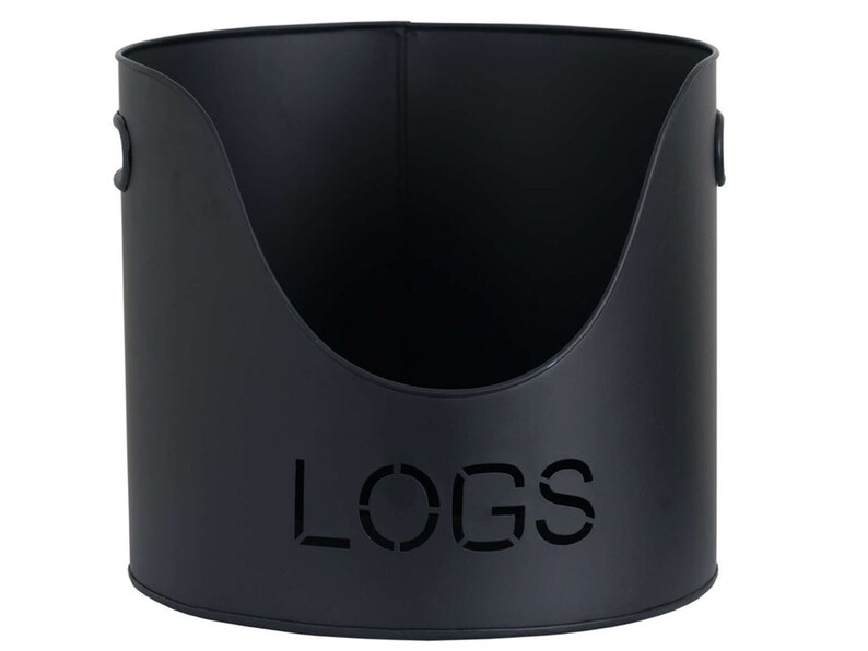 Log Holder Fireplace Log Bucket Set Fireside Coal Bucket Ash Bucket ...