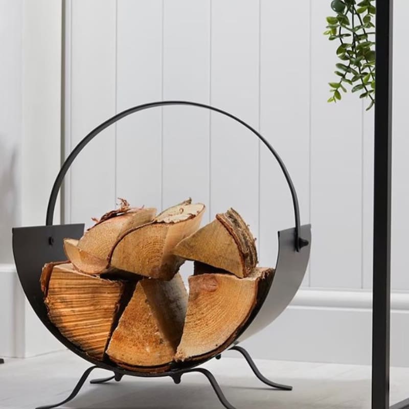 Round Log Holders - Etsy UK