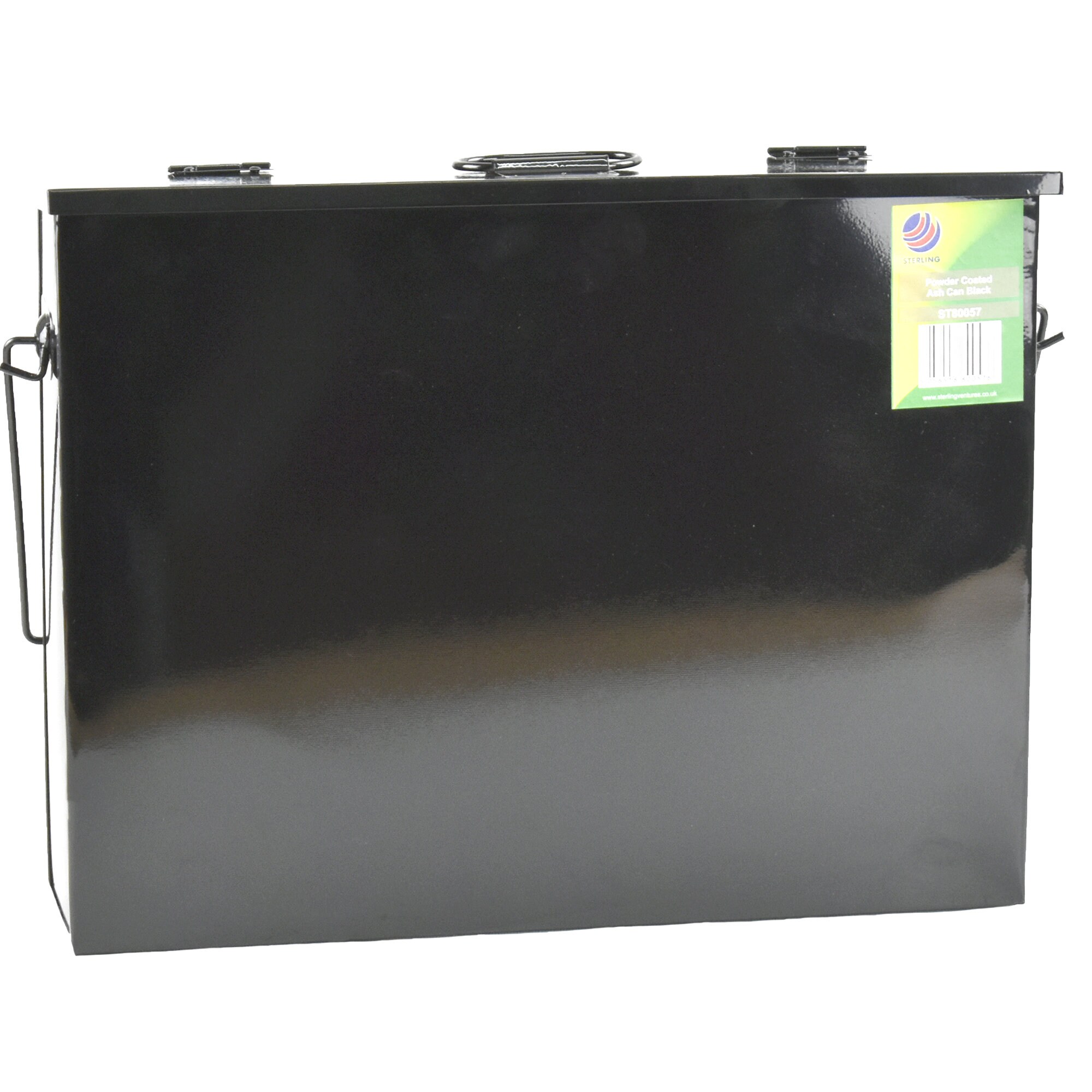 Ash Carrier Box W/ Lid Galvanised Metal Hot Fireplace Tidy Bin - Etsy UK