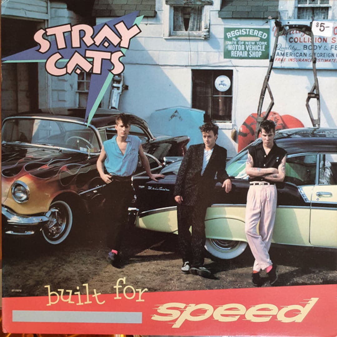 The Stray Cats-built for Speed-vinyl FREE Shipping - Etsy
