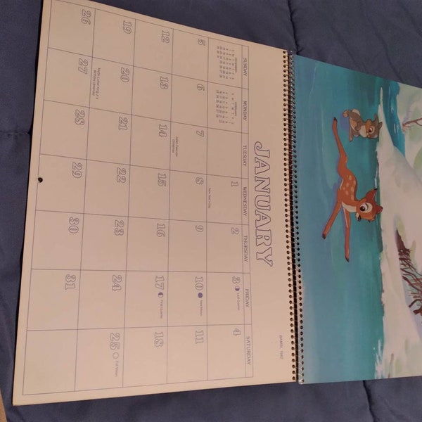 1986 Calendar - Etsy