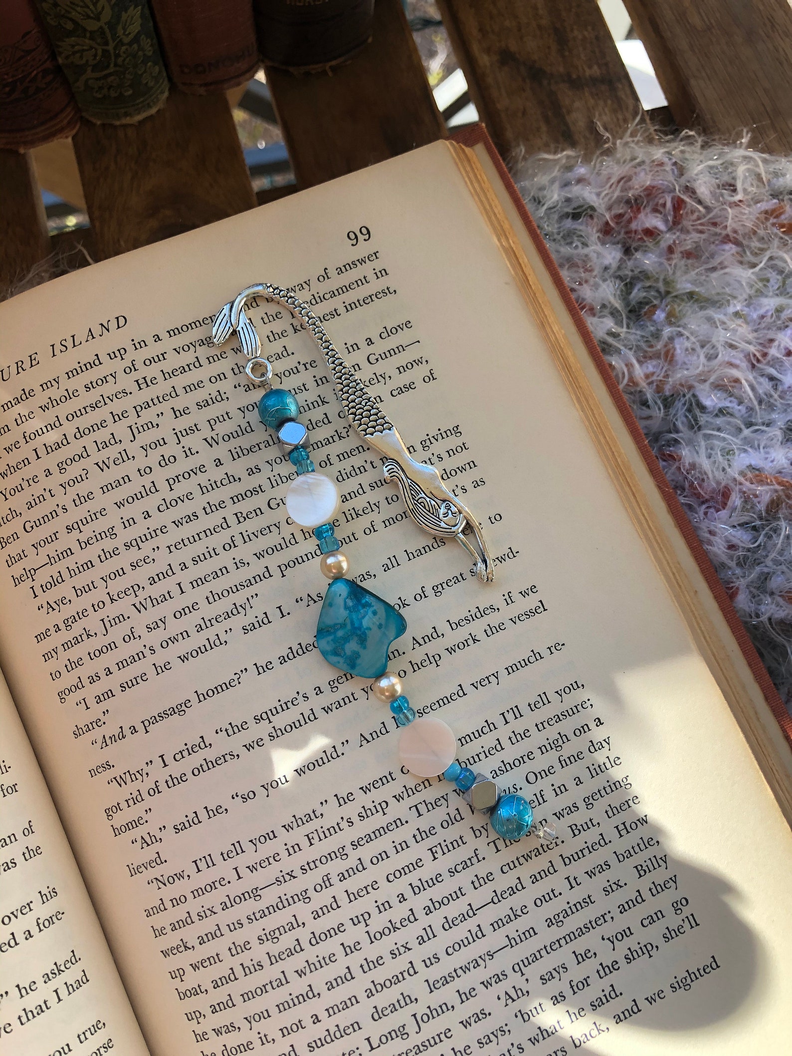 Mermaid & Seashell Bookmark Mermaid Lover Bridesmaid Gifts - Etsy New ...