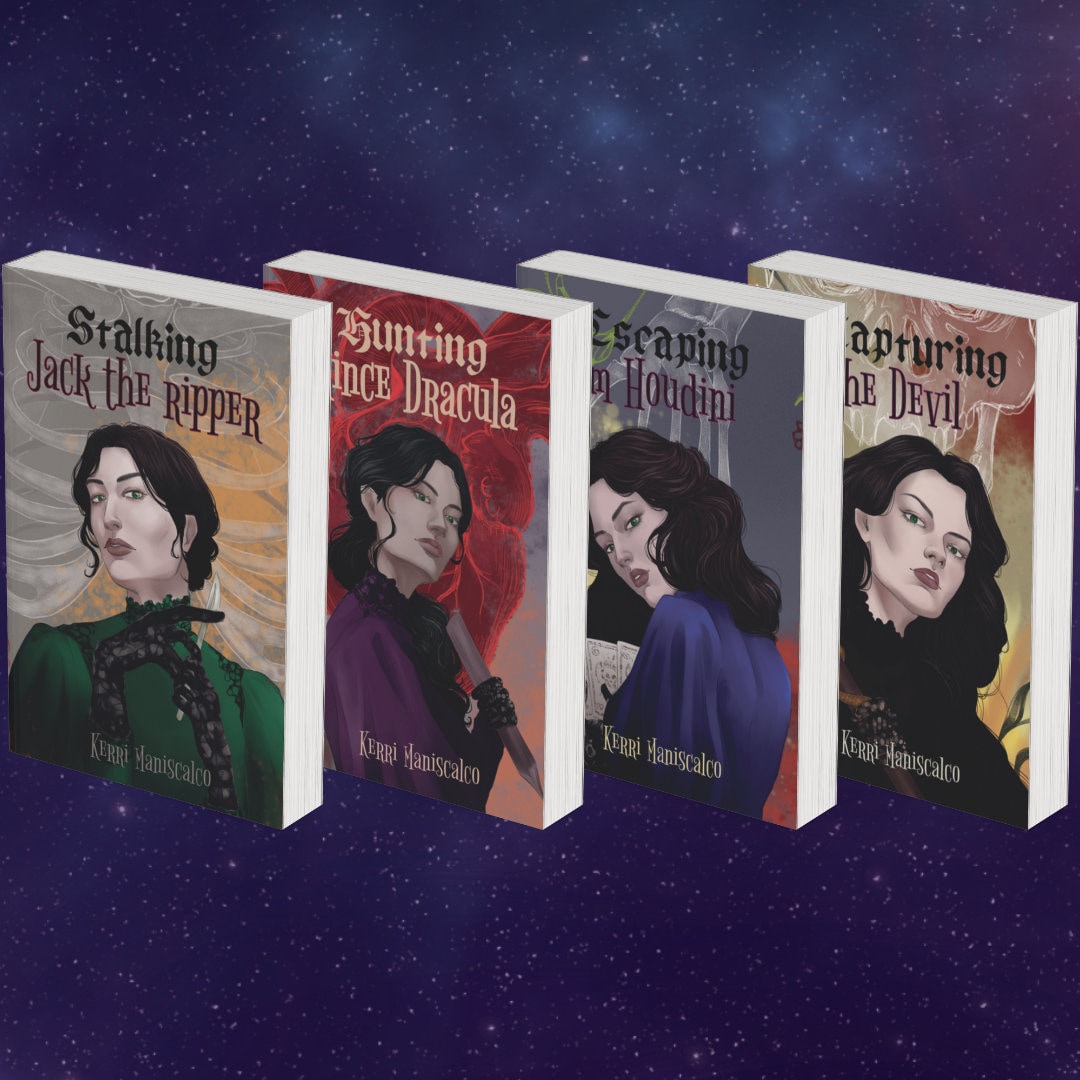 Stalking Jack the Ripper Series by Kerri Maniscalco - Dust Jacket Set ...