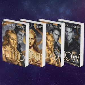 Plated Prisoner Series by Raven Kennedy Dust Jacket Set art by gonzalom ...